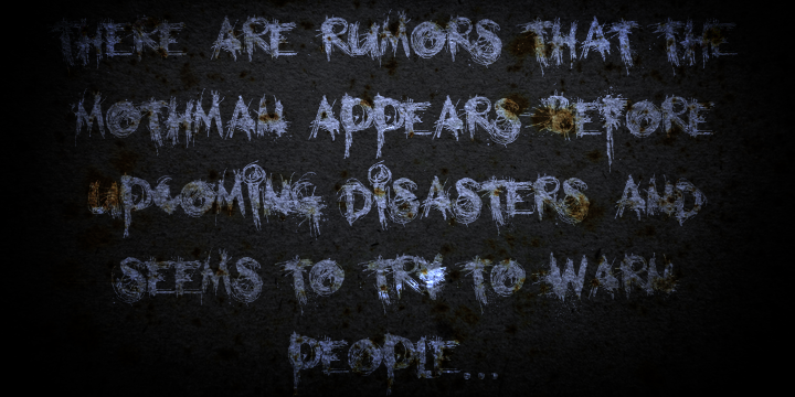 Mothman Font | Webfont & Desktop | MyFonts