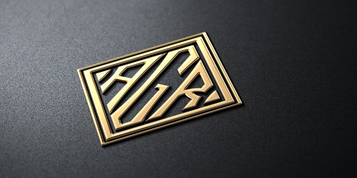 Square Diamond Monogram Font | Webfont & Desktop | MyFonts