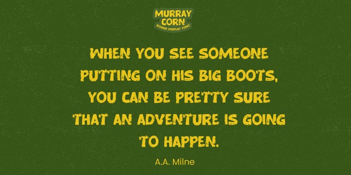 Murray Corn Font | Webfont & Desktop | MyFonts