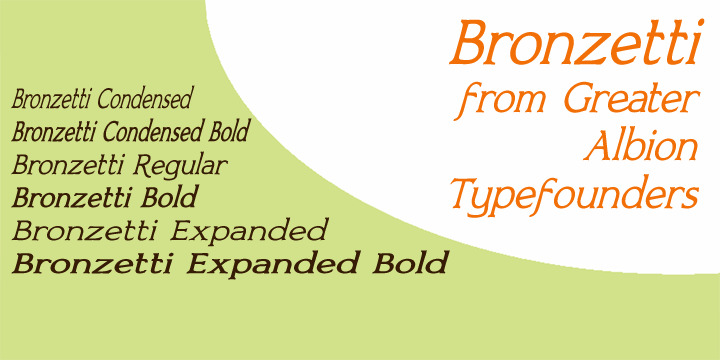 Bronzetti Font | Webfont & Desktop | MyFonts