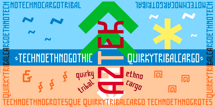 Aztek 2D Font | Webfont & Desktop | MyFonts