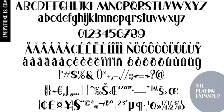 The Playing Font | Webfont & Desktop | MyFonts