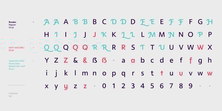 Rosales Font | Webfont & Desktop | MyFonts