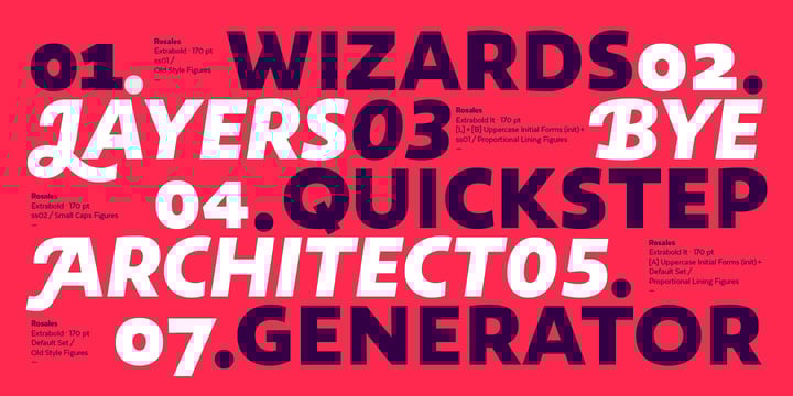 Rosales Font | Webfont & Desktop | MyFonts