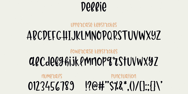 Debbie Font | Webfont & Desktop | MyFonts