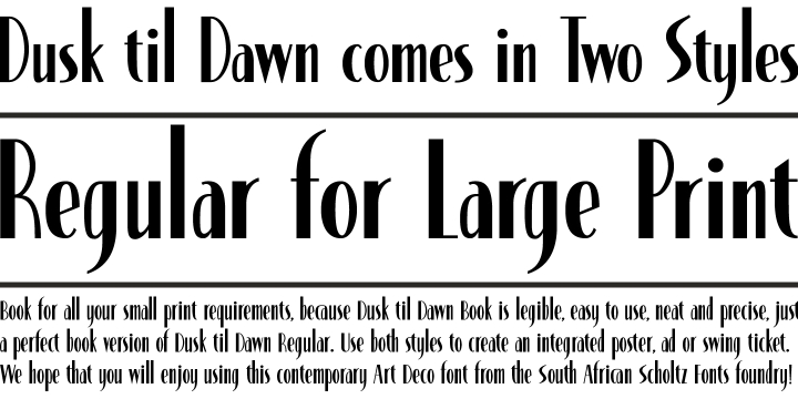 Dusk Til Dawn Font | Webfont & Desktop | MyFonts