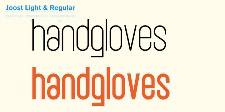 Joost Font | Webfont & Desktop | MyFonts