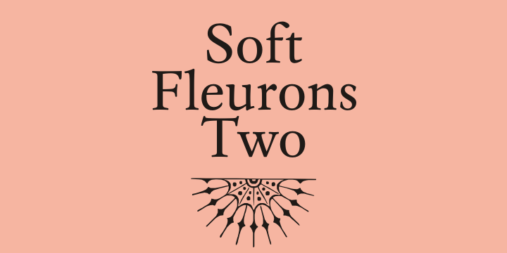 Soft Fleurons Font | Webfont & Desktop | MyFonts