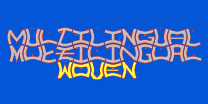 Woven Font | Webfont & Desktop | MyFonts