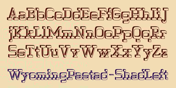 Wyoming Pastad Font | Webfont & Desktop | MyFonts