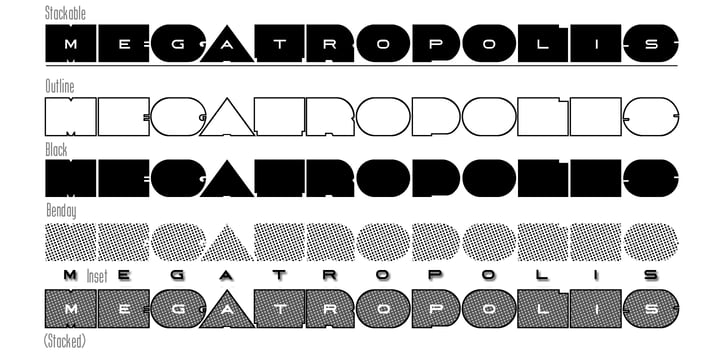 Megatropolis Font | Webfont & Desktop | MyFonts
