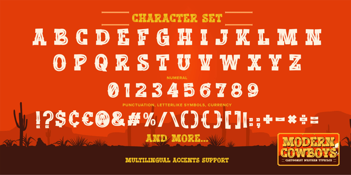 Modern Cowboys Font | Webfont & Desktop | MyFonts