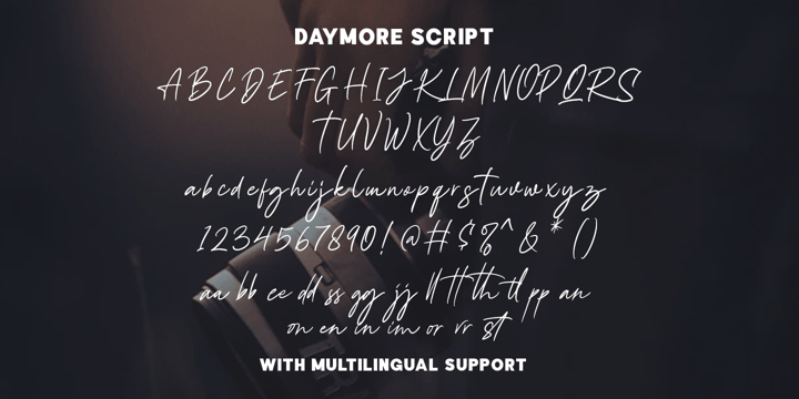 Daymore Font | Webfont & Desktop | MyFonts
