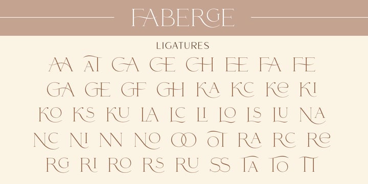 Faberge Font | Webfont & Desktop | MyFonts