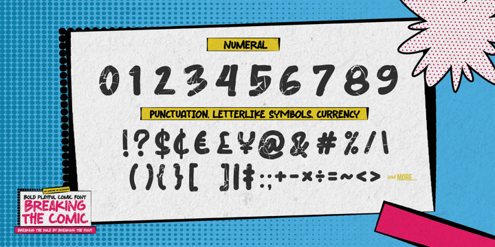 Breaking The Comic Font | Webfont & Desktop | MyFonts