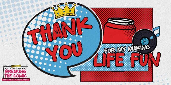 Breaking The Comic Font | Webfont & Desktop | MyFonts