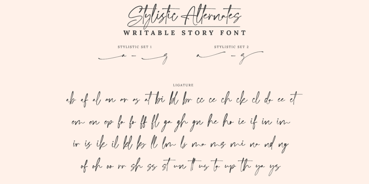 Writable Story Font | Webfont & Desktop | MyFonts