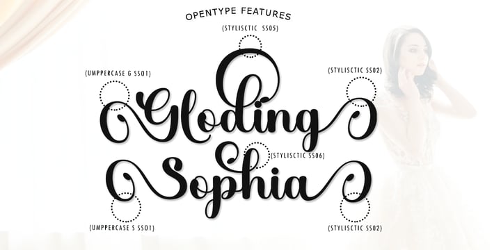 Gloding Sophia Script Font | Webfont & Desktop | MyFonts