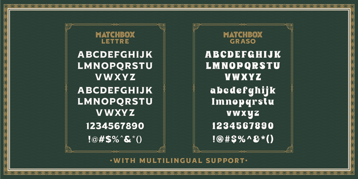 Matchbox Collections Font | Webfont & Desktop | MyFonts