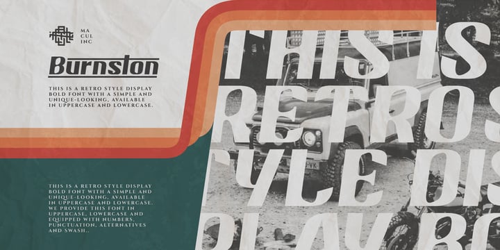 Burnston Font | Webfont & Desktop | MyFonts