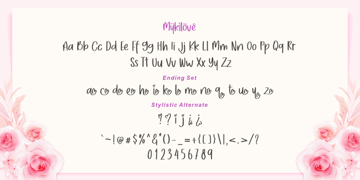 Mykilove Font | Webfont & Desktop | MyFonts