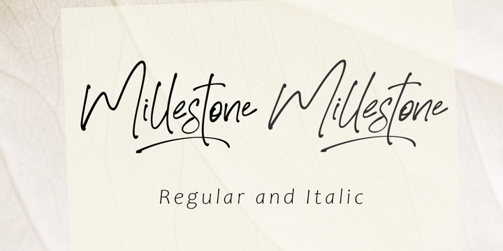 Millestone Font | Webfont & Desktop | MyFonts