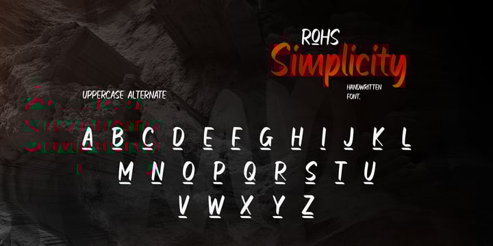 ROHS Simplicity Font | Webfont & Desktop | MyFonts