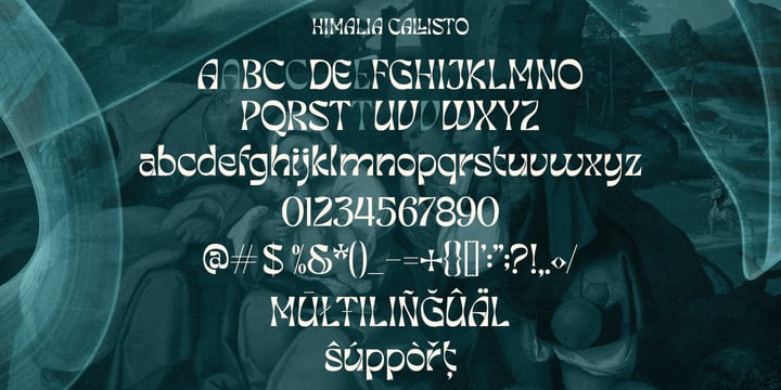 Himalia Callisto Font | Webfont & Desktop | MyFonts