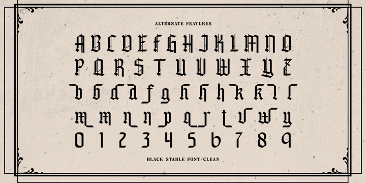 Black Stable Font | Webfont & Desktop | MyFonts
