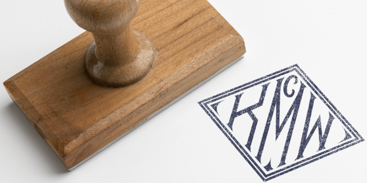 MFC Heathcliff Monogram Font | Webfont & Desktop | MyFonts