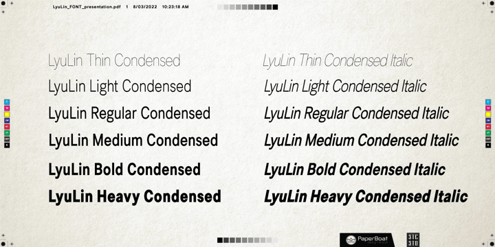 Lyu Lin Font | Webfont & Desktop | MyFonts