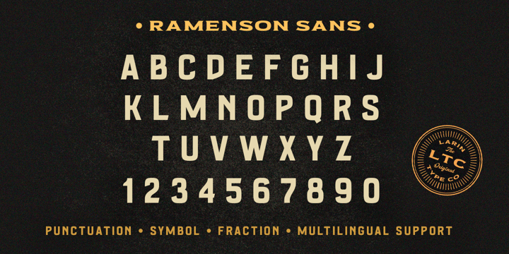 Ramenson Font | Webfont & Desktop | MyFonts
