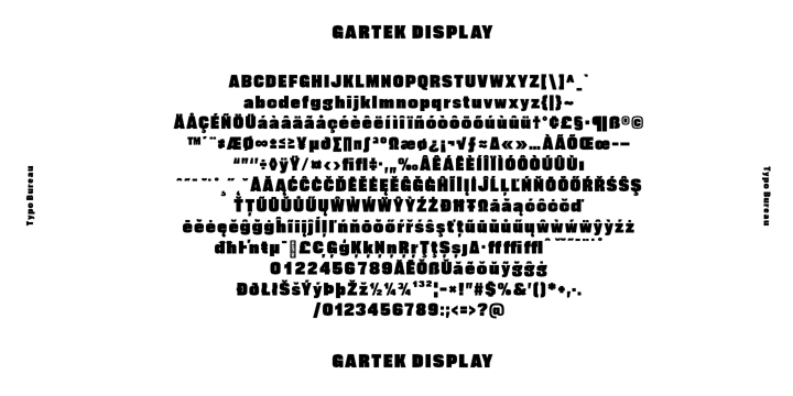 TBS Gartek Font | Webfont & Desktop | MyFonts