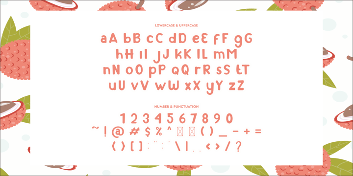Lychee Farmland Font | Webfont & Desktop | MyFonts