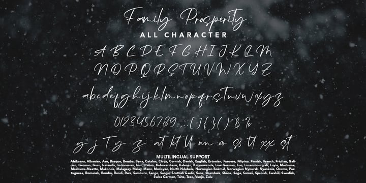 Family Prosperity Font | Webfont & Desktop | MyFonts