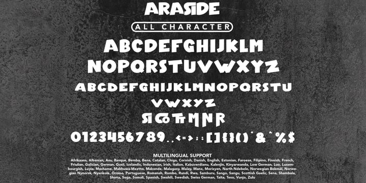 Araside Font | Webfont & Desktop | MyFonts