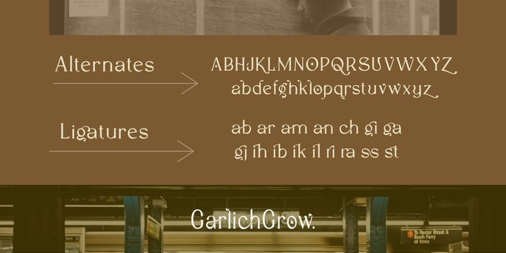 Garlich Grow Font | Webfont & Desktop | MyFonts
