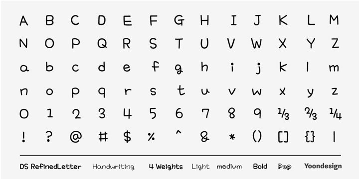 DS RefinedLetter Font | Webfont & Desktop | MyFonts