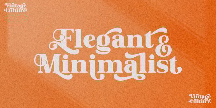 Vintage Culture Font | Webfont & Desktop | MyFonts