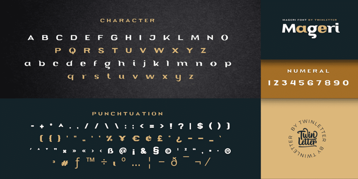 Mageri Font | Webfont & Desktop | MyFonts