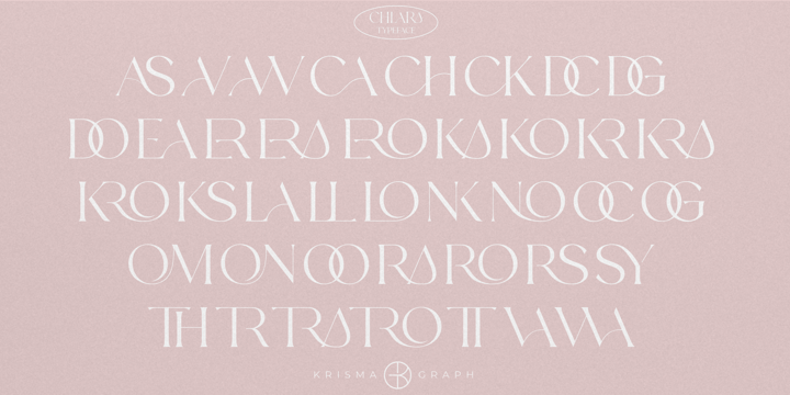 Chlara Typeface Font | Webfont & Desktop | MyFonts