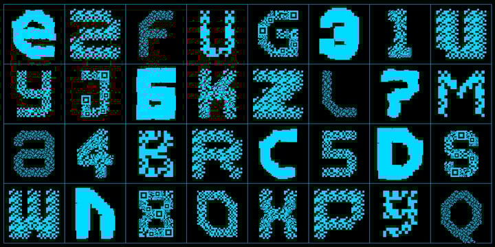MultiType Glitch Font | Webfont & Desktop | MyFonts