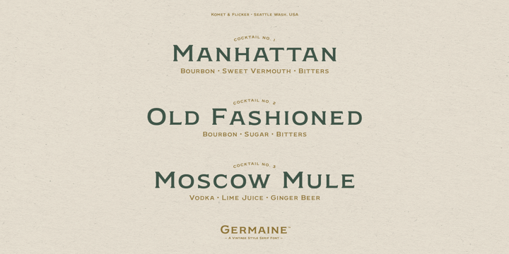 Germaine Font | Webfont & Desktop | MyFonts