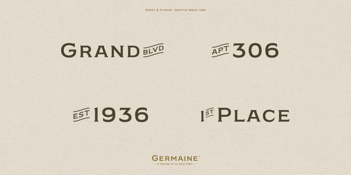 Germaine Font | Webfont & Desktop | MyFonts