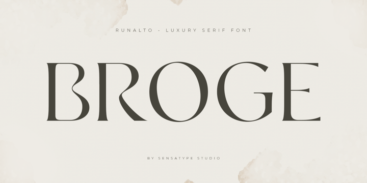 Runalto Font | Webfont & Desktop | MyFonts