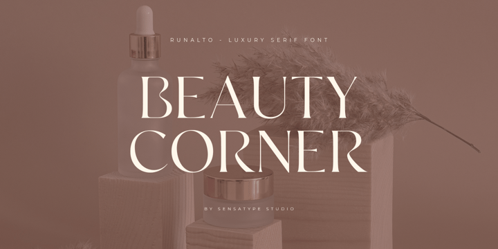 Runalto Font | Webfont & Desktop | MyFonts