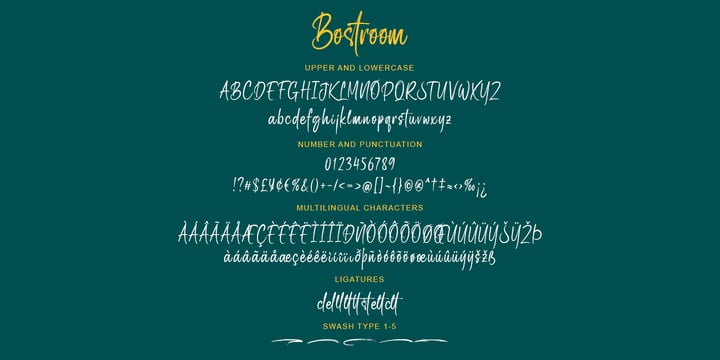 Bostroom Font | Webfont & Desktop | MyFonts
