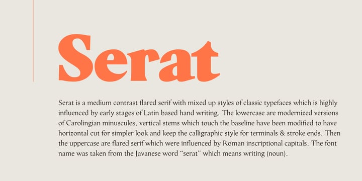 Serat Font | Webfont & Desktop | MyFonts