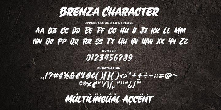 Brenza Font | Webfont & Desktop | MyFonts