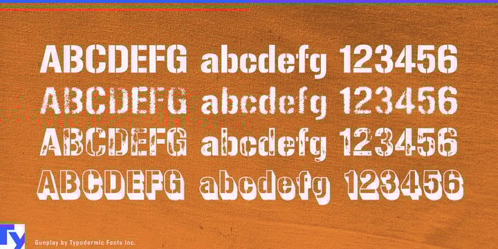 Gunplay Font | Webfont & Desktop | MyFonts